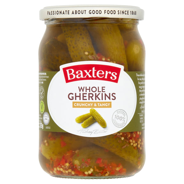 Baxters Whole Gherkins Crunchy & Tangy | Order Online – Baxters Shop